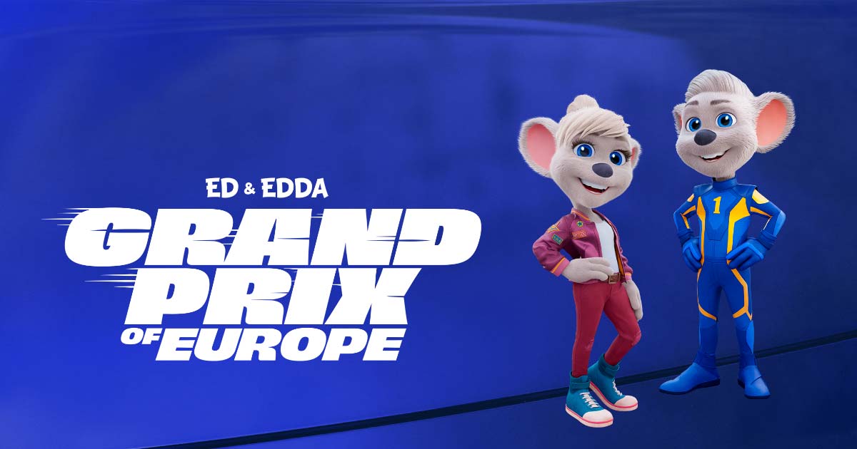 Ed & Edda in the 2025 film GRAND PRIX OF EUROPE